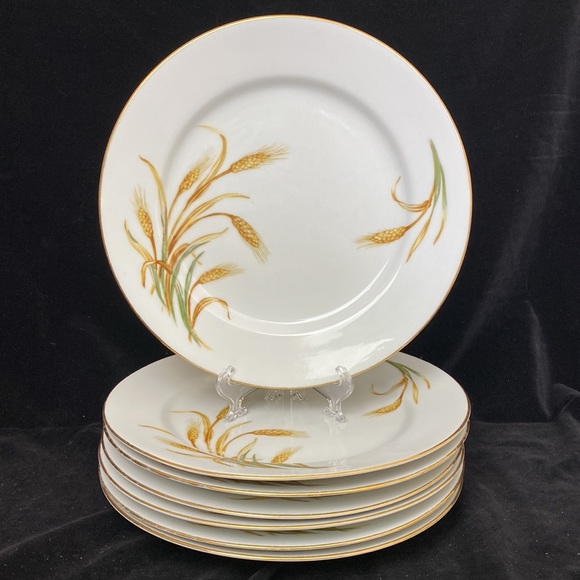 Puritan | Dining | Vintage Set Of 7 Puritan China Wheat Pattern Dinner ...
